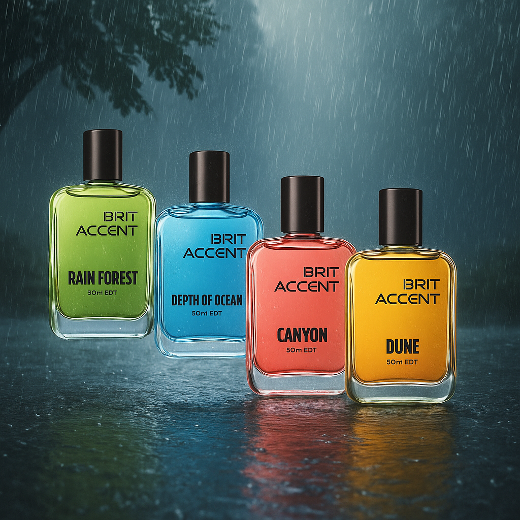 Discover Best 5 Perfumes for Men in Monsoon Season – Brit Accent